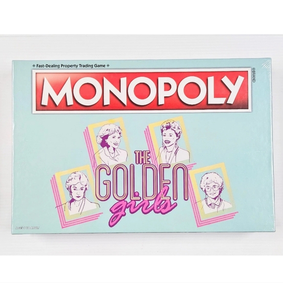 Hasbro | Games | The Golden Girls Monopoly Board Game Usaopoly | Poshmark